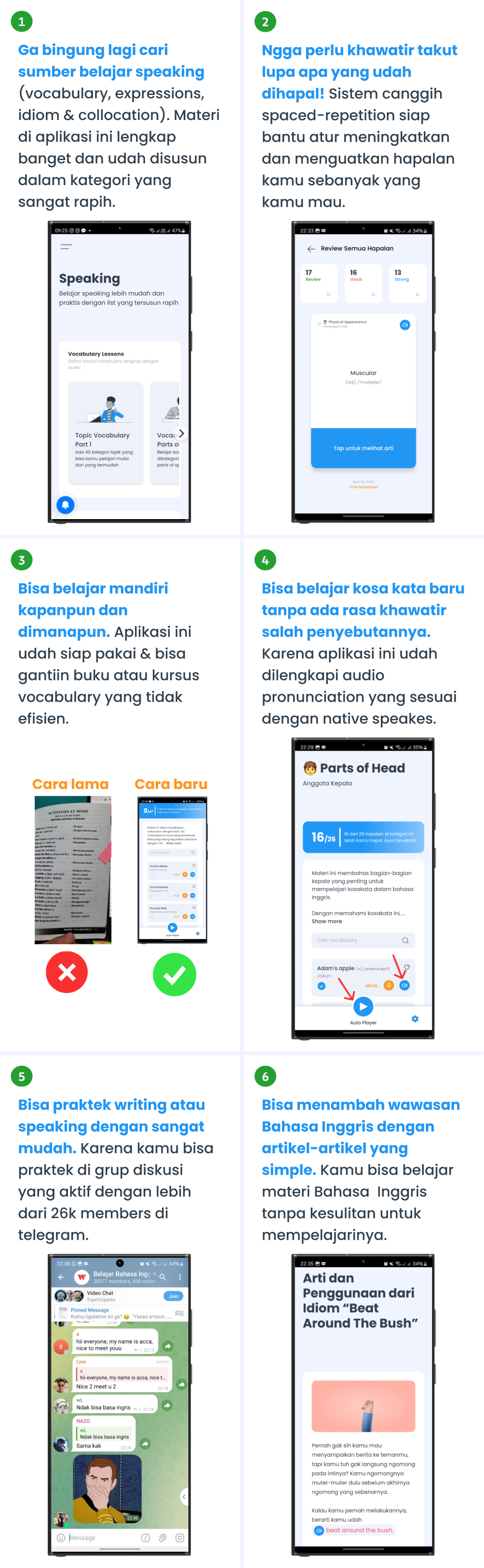 Cara Paling Efektif Hapal Ribuan Kata Dan Kalimat Bahasa Inggris Dengan ...